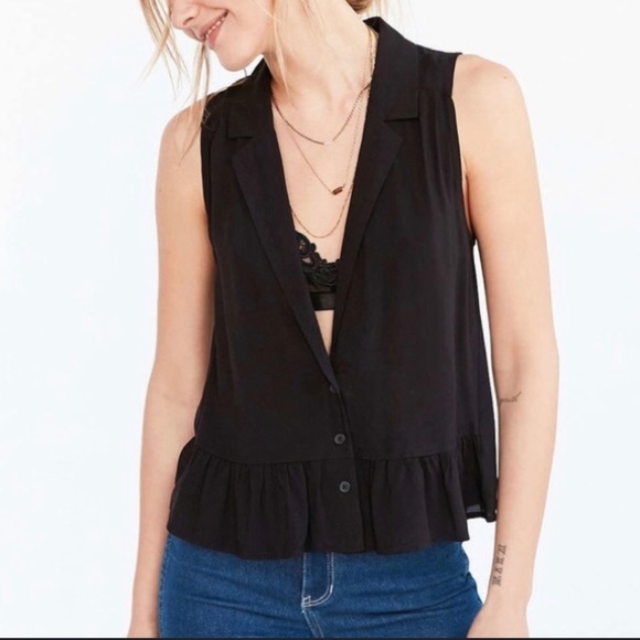 Cooperative | Tops | Cooperative Natalie Ruffle Tank | Poshmark